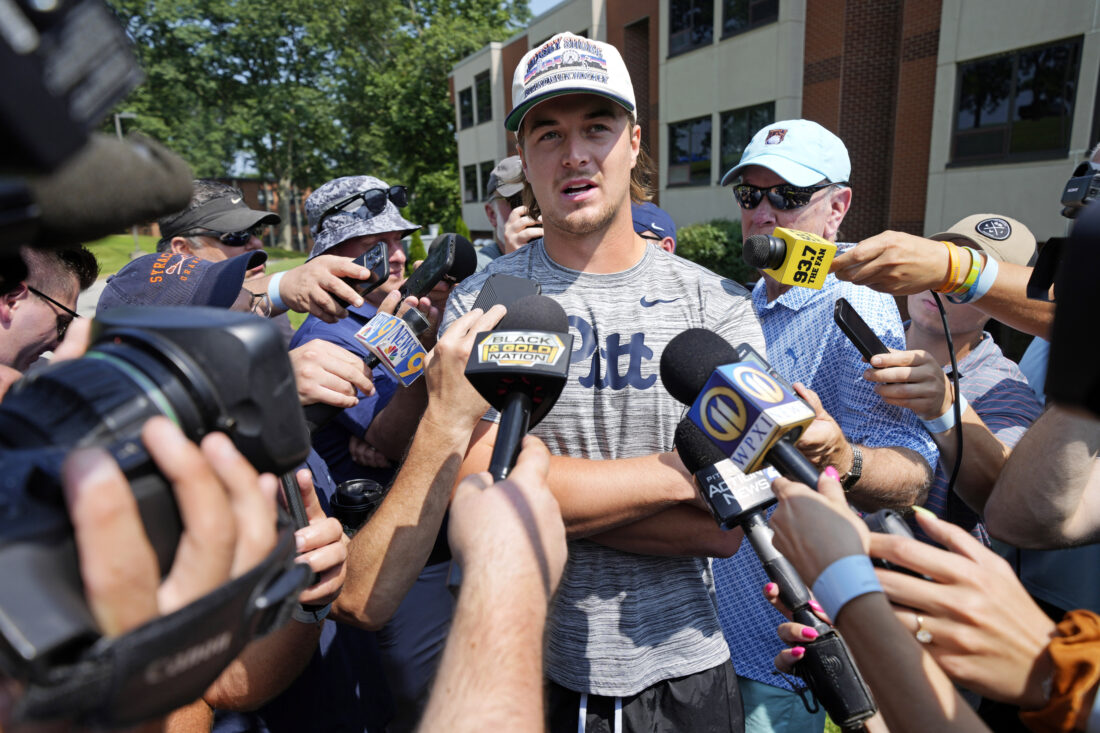 Pickett arrives at Steelers camp with confidence | News, Sports, Jobs ...